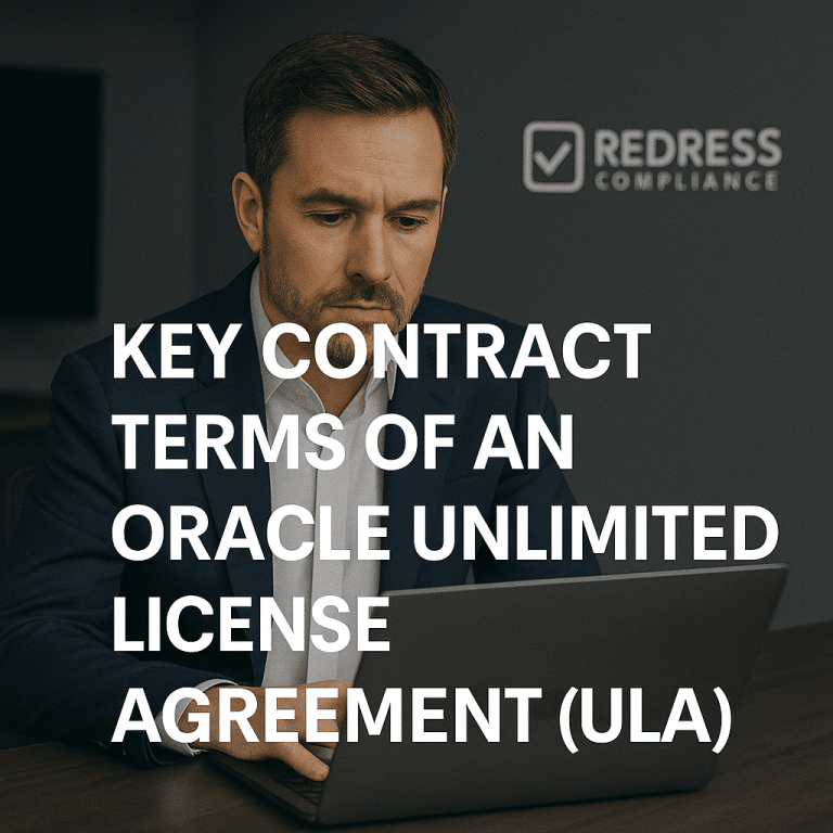 Key Contract Terms of an Oracle Unlimited License Agreement (ULA)