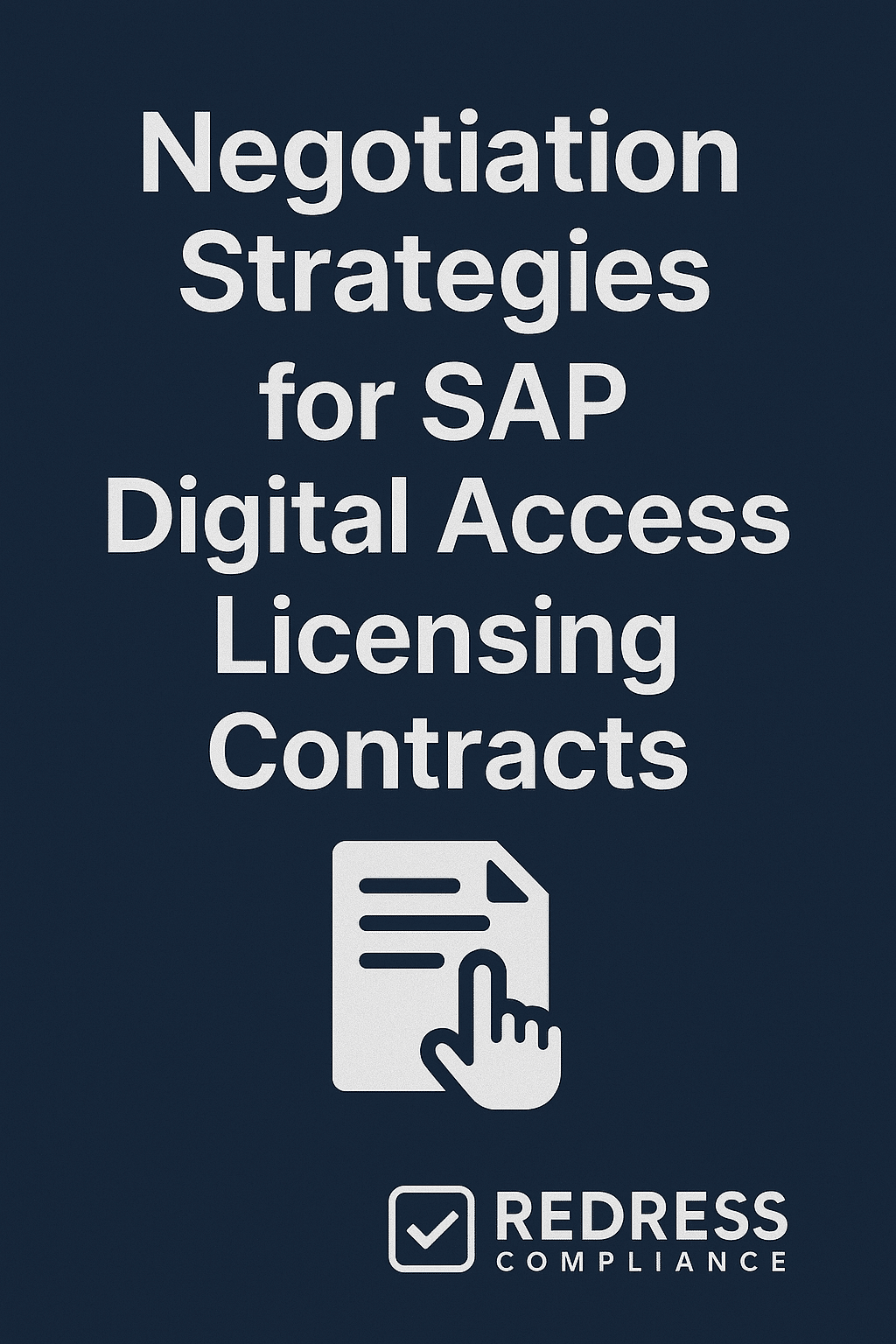 Negotiation Strategies for SAP Digital Access Licensing Contracts