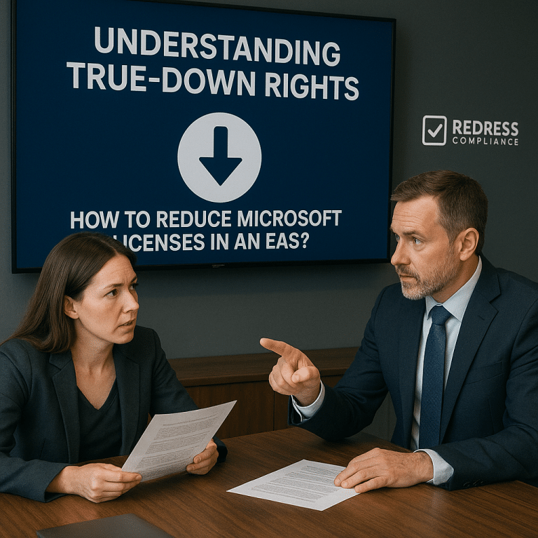 Microsoft True-Down Rights: How to Reduce Microsoft Licenses in an EAS
